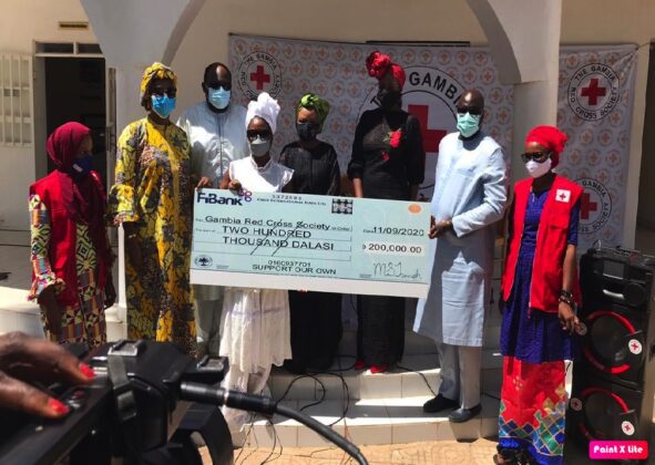 Marina Int’l Alumni gives D200,000 to Gambia Red Cross Society - The ...